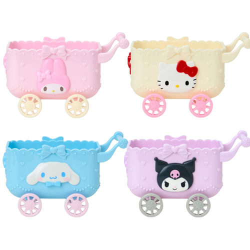 Sanrio Characters Mini Storage Cart Box Decorative Organizer Japan | eBay