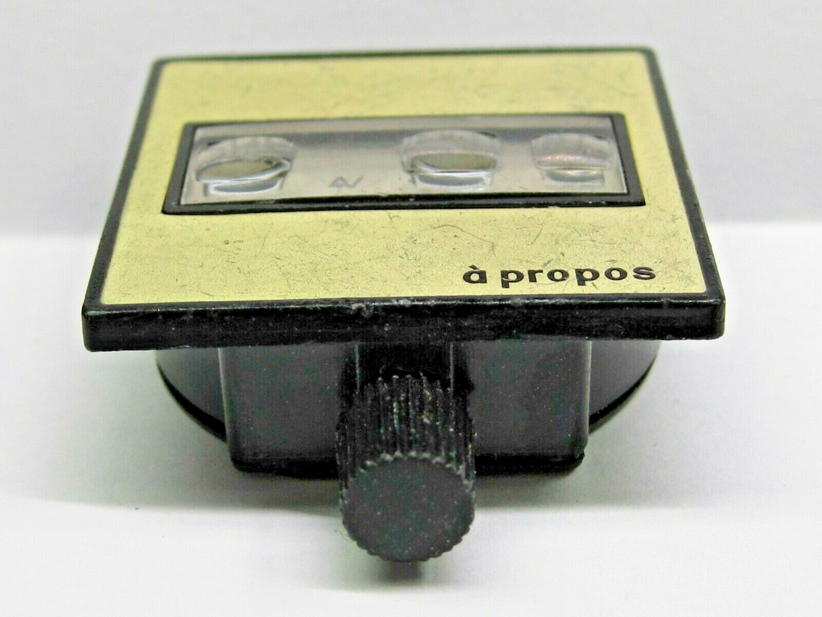 VINTAGE A PROPOS MENS WRIST WATCH MOVEMENT – 1974's France | eBay