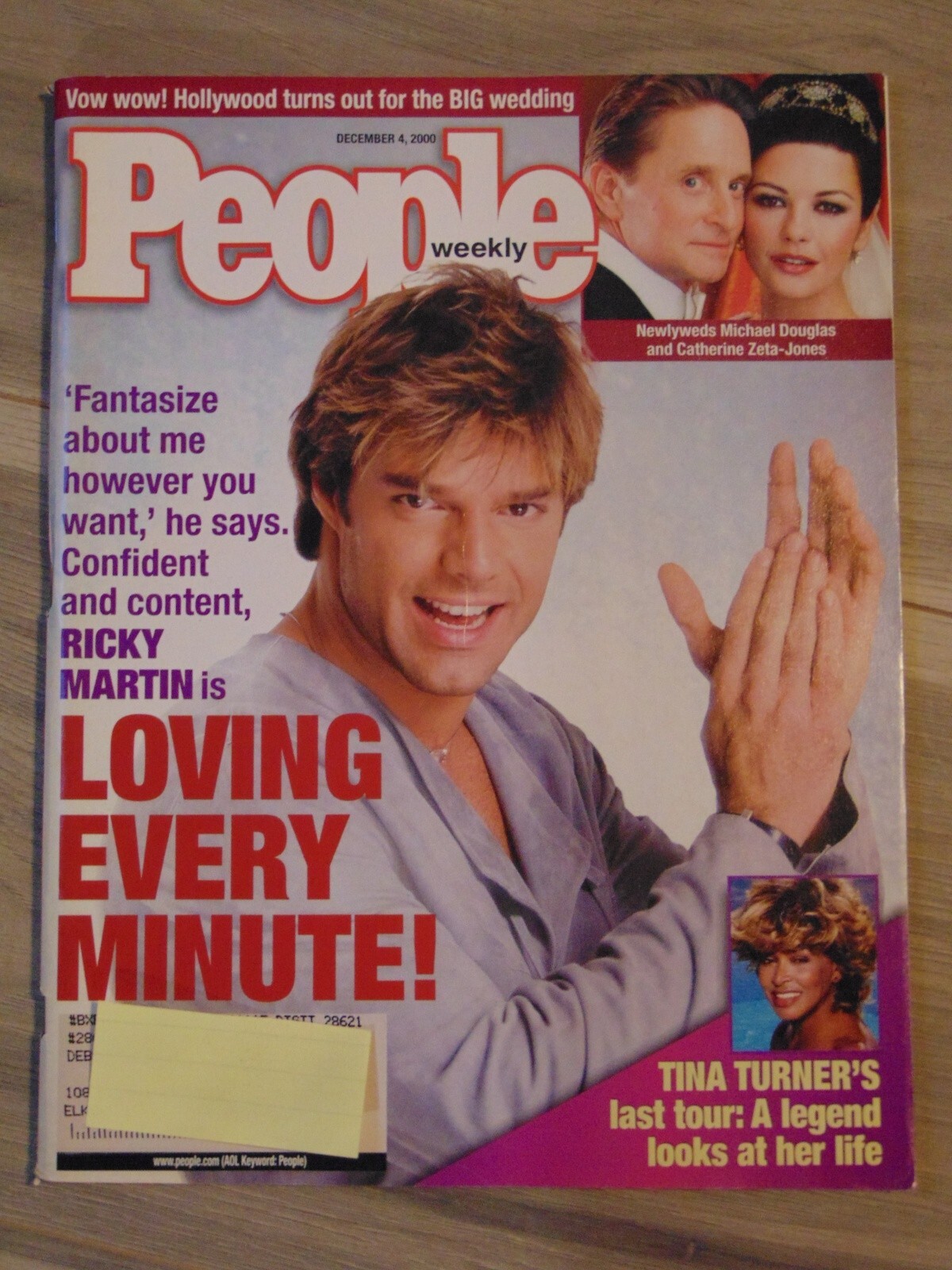 People Magazine Dec 4, 2000 - Ricky Martin is Loving Every Minute | eBay