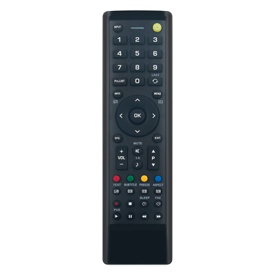 Replace Remote Control fit for HANNspree TV HSG1075 HSG1141 HSG1076 ...