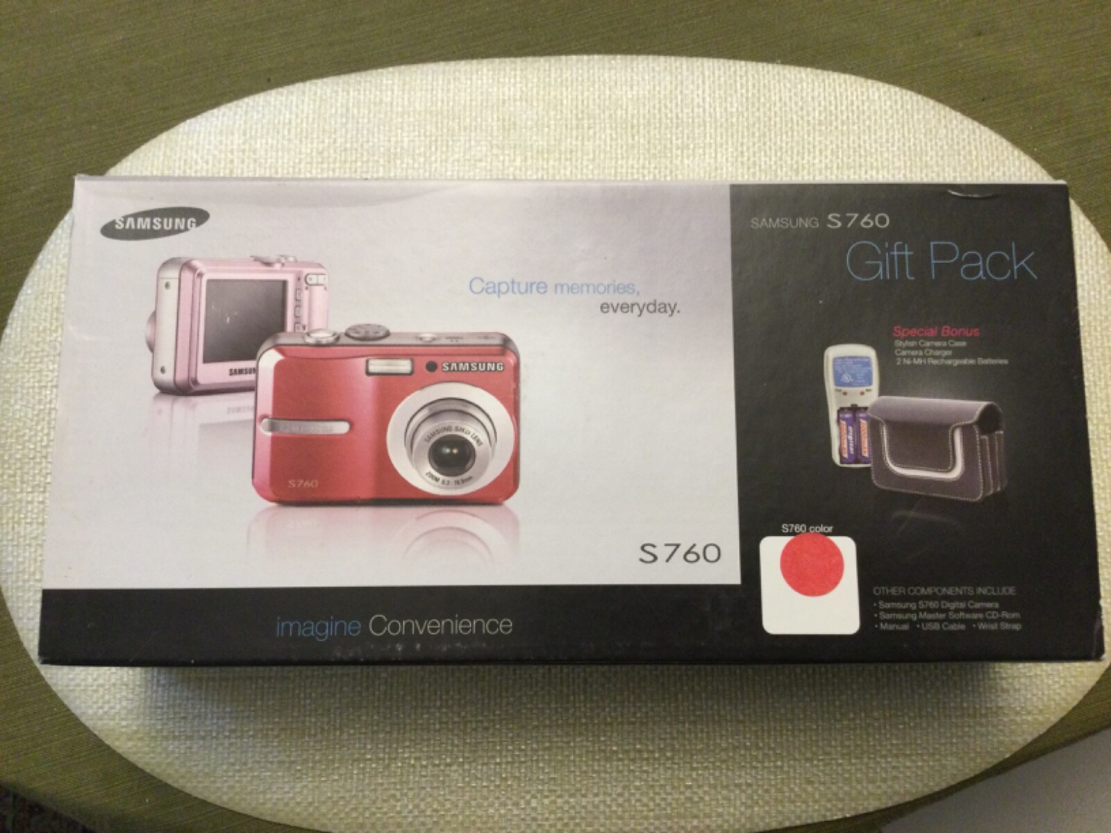 Samsung Digimax S760 7.2MP Digital Camera - Silver for sale online | eBay