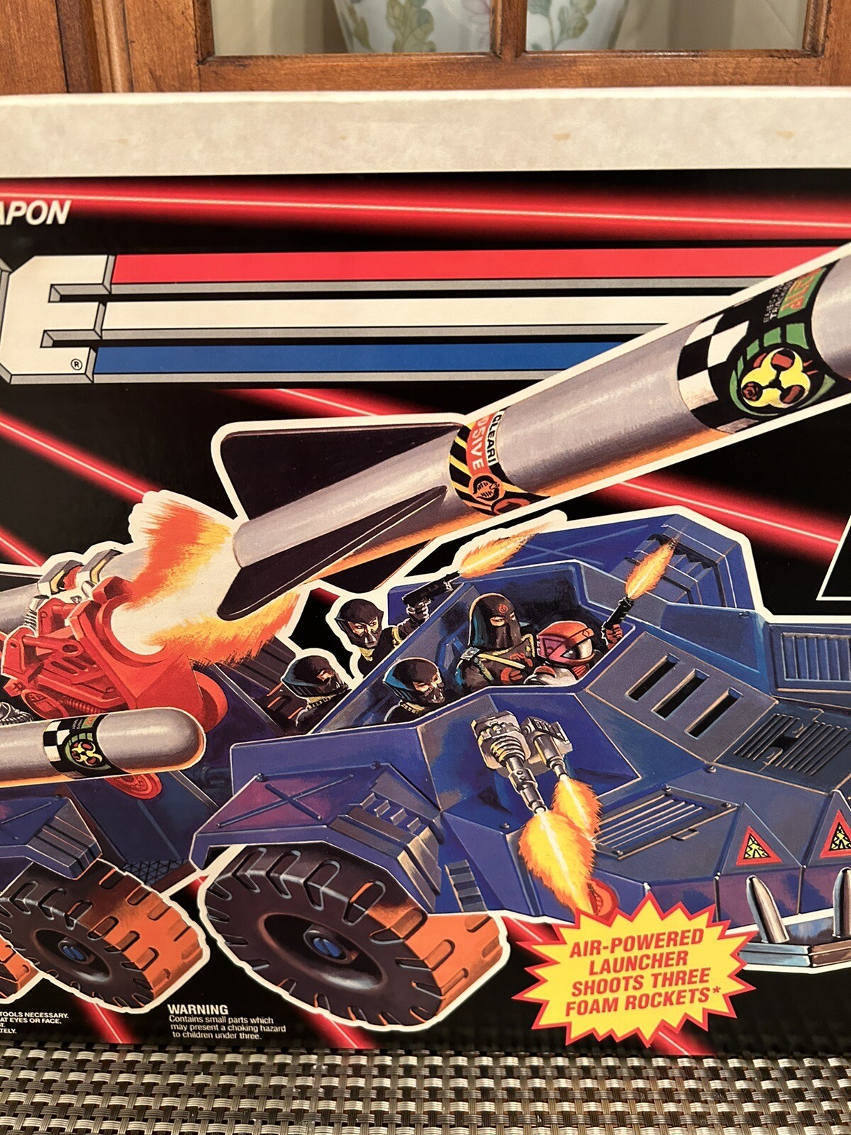 GI Joe A Real American Hero 1992 Battle Corps Cobra Detonator Box ...