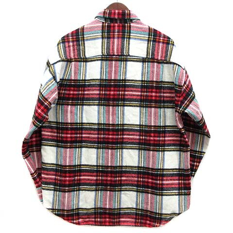 Active Scene Outdoor Tartan Check Flannel Shirt Acrylic Long Sleeve ...