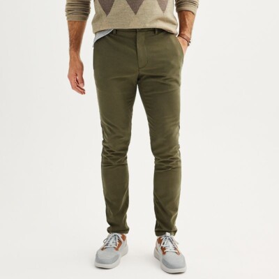 Apt. 9 Men's size 32x32 olive green Tech pants BRAND NEW | eBay