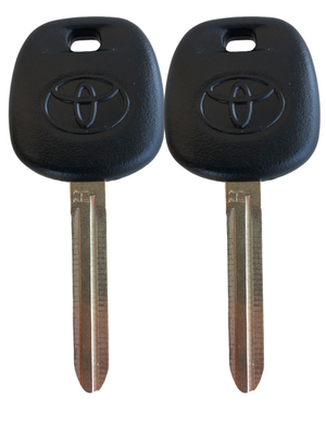 2x Toyota Transponder Key H Chip Uncut Blade TOY44H 2013-2020 | eBay