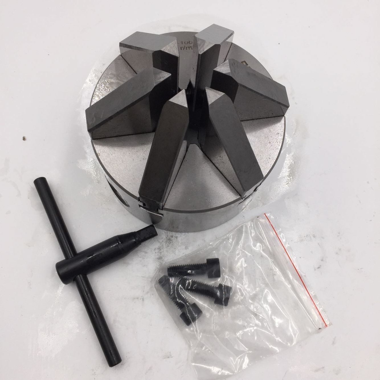 Lathe Chuck 6Jaw 6-jaw Self-Centering Chuck 100mm 125mm 160mm 200mm ...