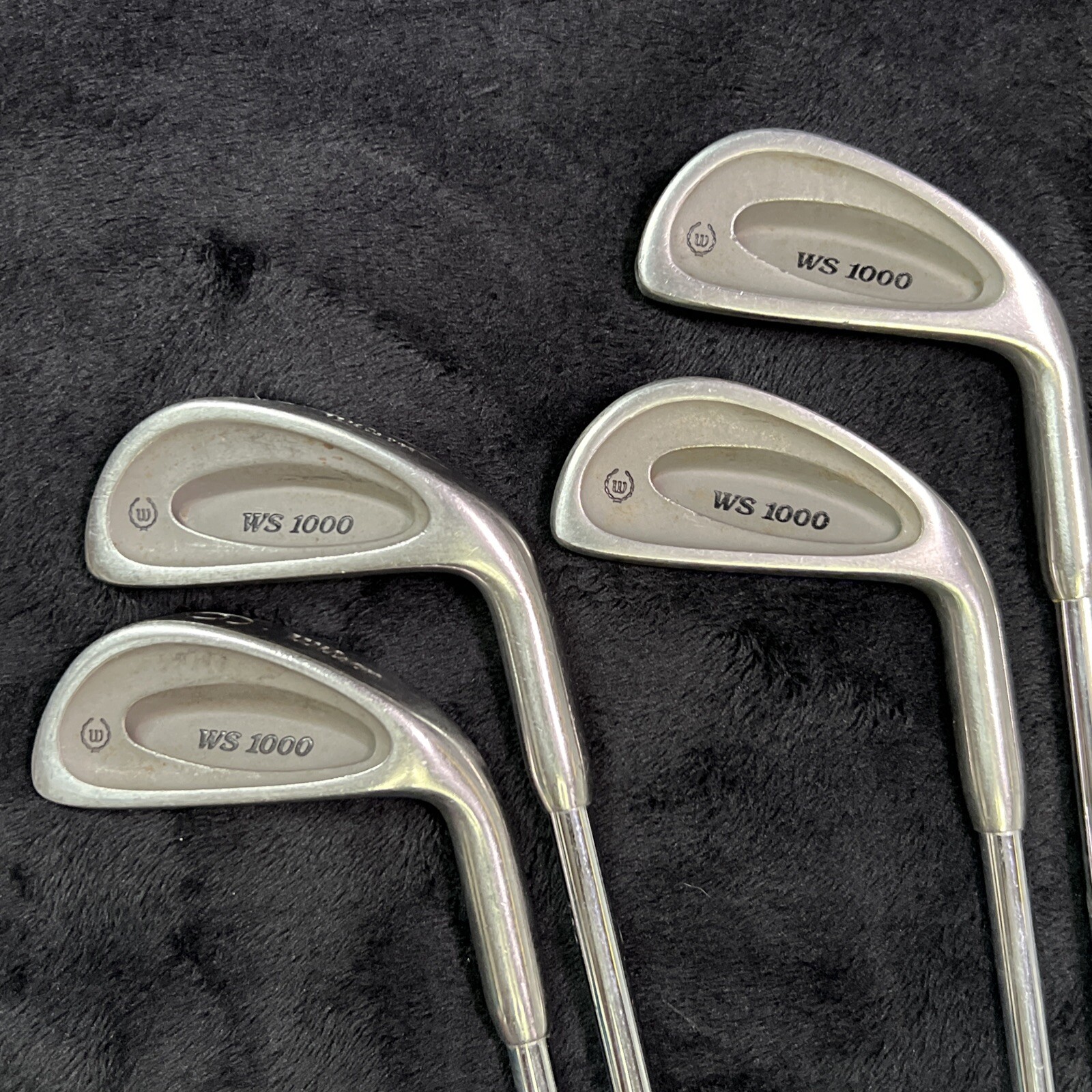 Wilson Staff WS1000 Iron Set 3,4,5,6 With Steel Matched Flex Lite Shaft RH Clubs | eBay