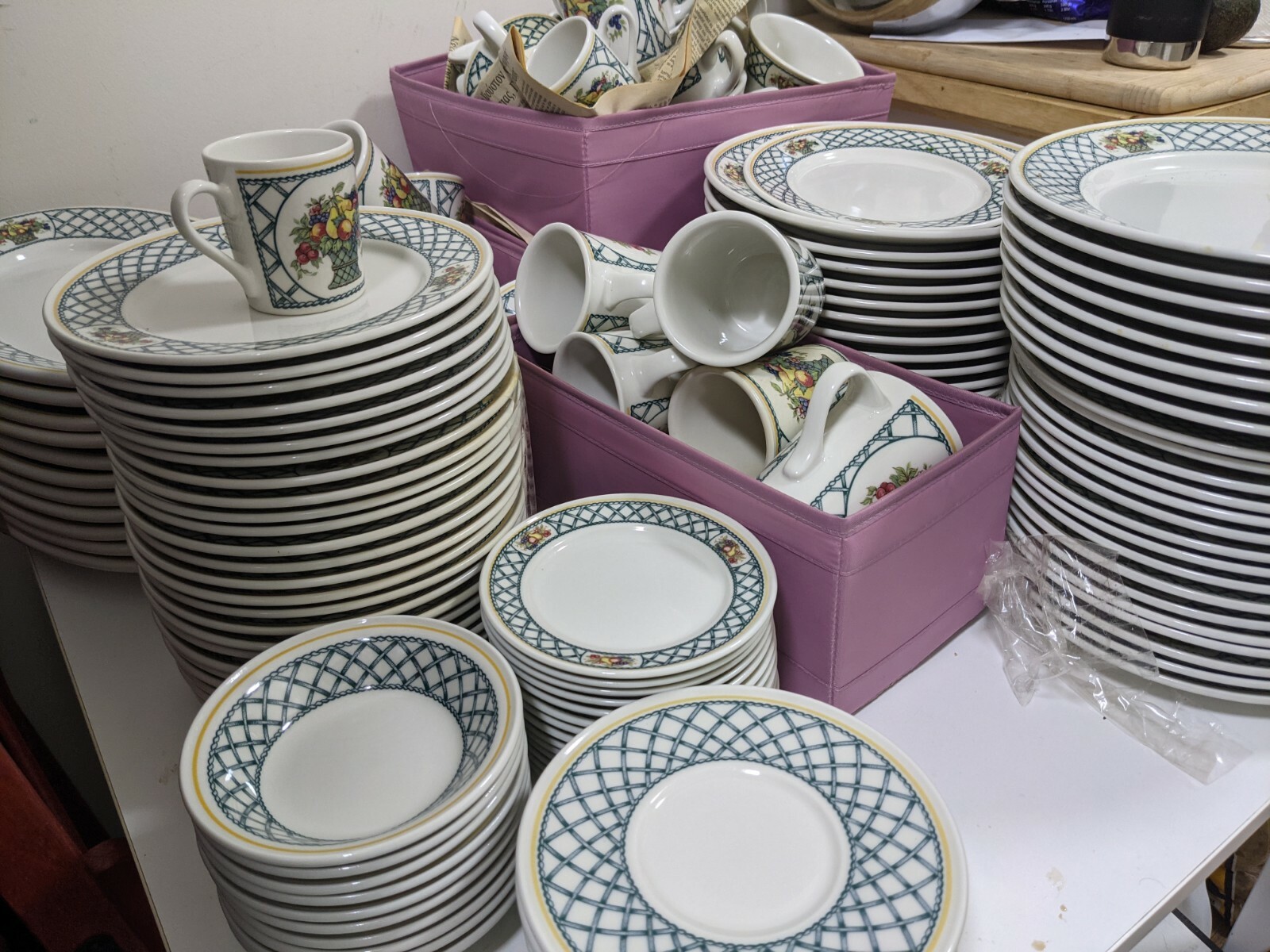 Rego dinnerware china, dinner, salad, b&b, mugs, plates, cups, ramakins ...