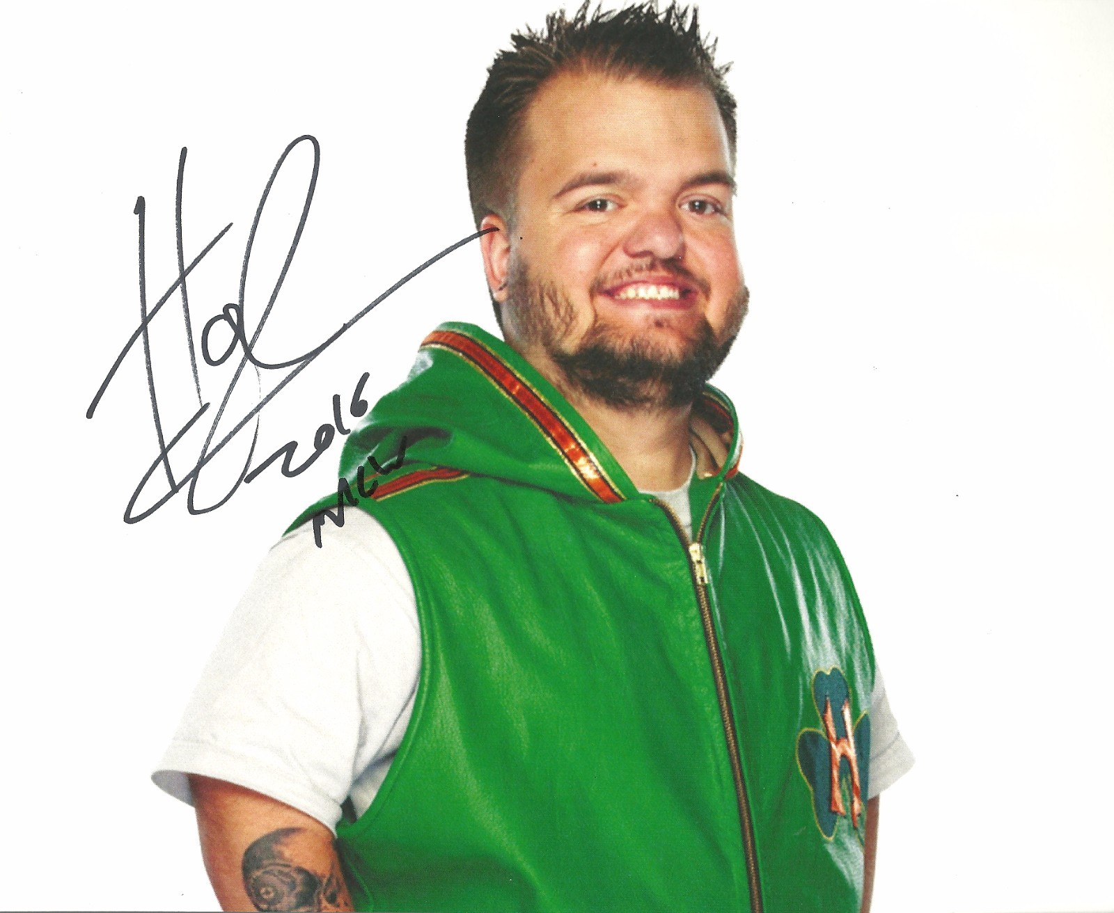 m1073 Hornswoggle signed wrestling 8x10 w/COA **BONUS** | eBay
