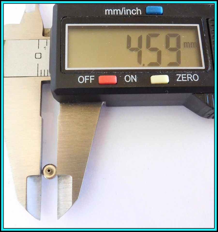 CYMA Watch Crown Stainless Steel - ORIGINAL - N.O.S. - 4.60 mm - TAP ...