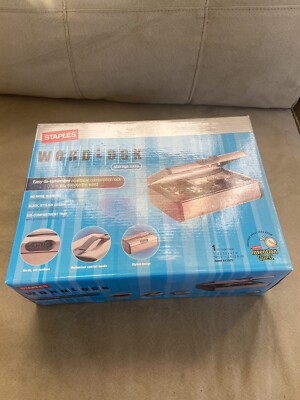 Vintage Wordlock Safe Cash Box Combination Lock Box Rare “Staples ...