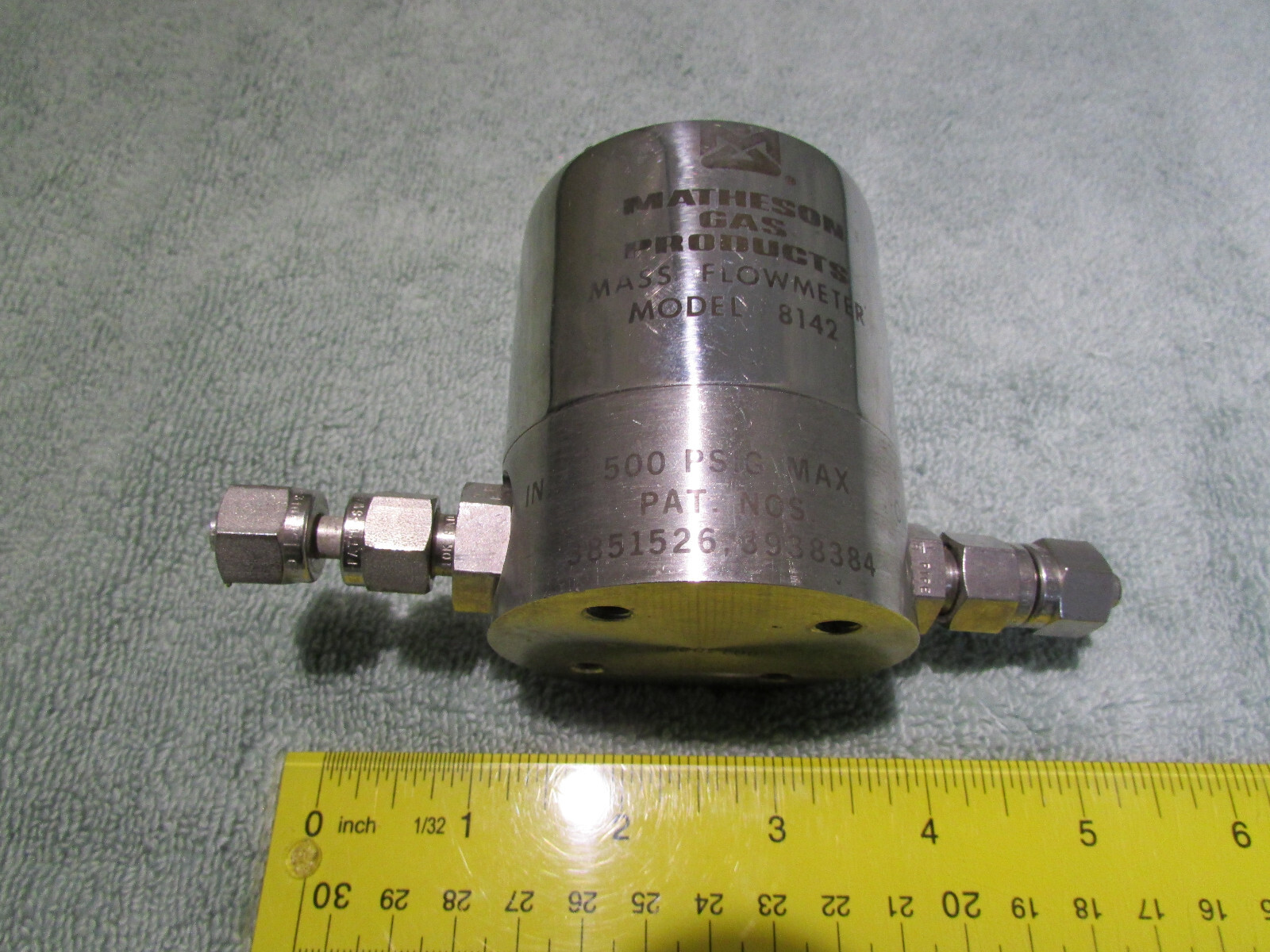 Matheson Mass Flowmeter Model 8142 With DB15M Connector Set up for CO ...