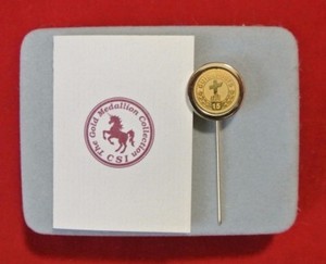 CSI Gold Medallion Collection 23K Gold Plated Guideposts 15 Yrs Stick ...