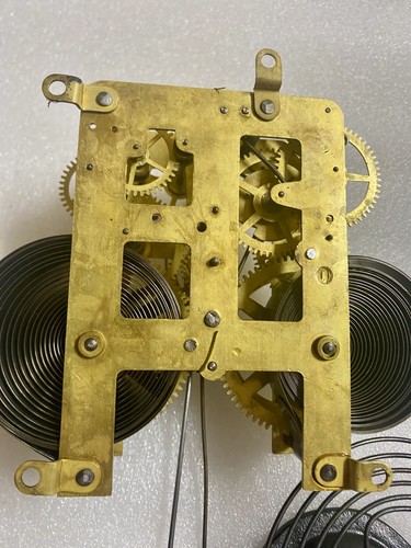Waterbury Clock Movement With Original Key And Gong | eBay