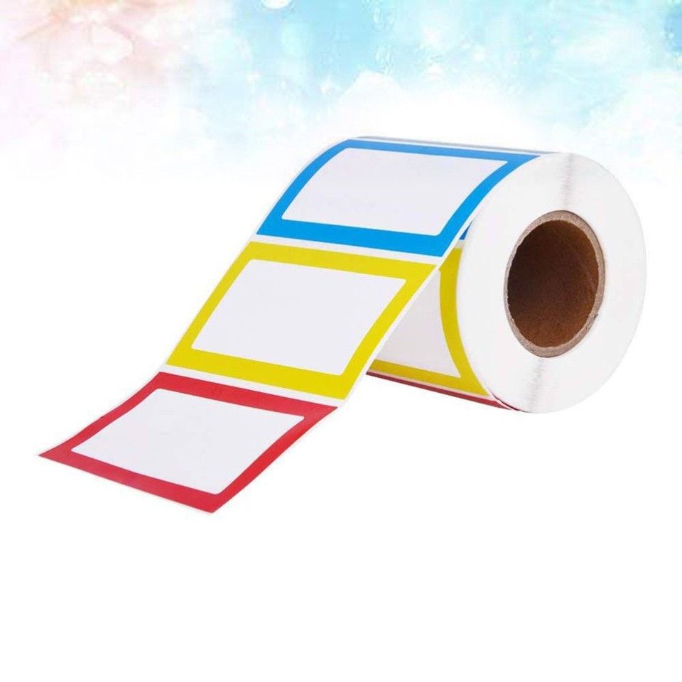 150 Pcs Color Label Stickers Self-adhesive Tags for Clothes Office ...