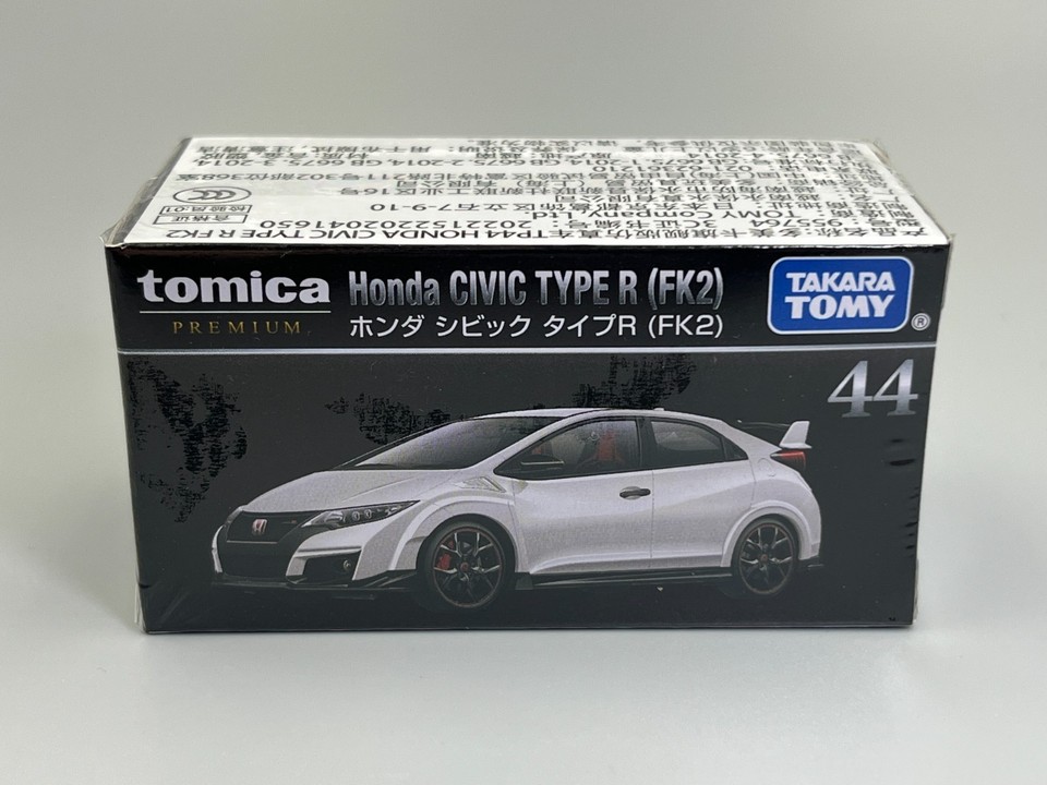 Honda Civic Type R White FK2 Hatchback 1/64 scale Tomica Premium #44 | eBay