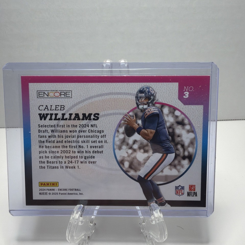 2024 Panini Encore - Rookie Aurora Caleb Williams #3 (RC) | eBay