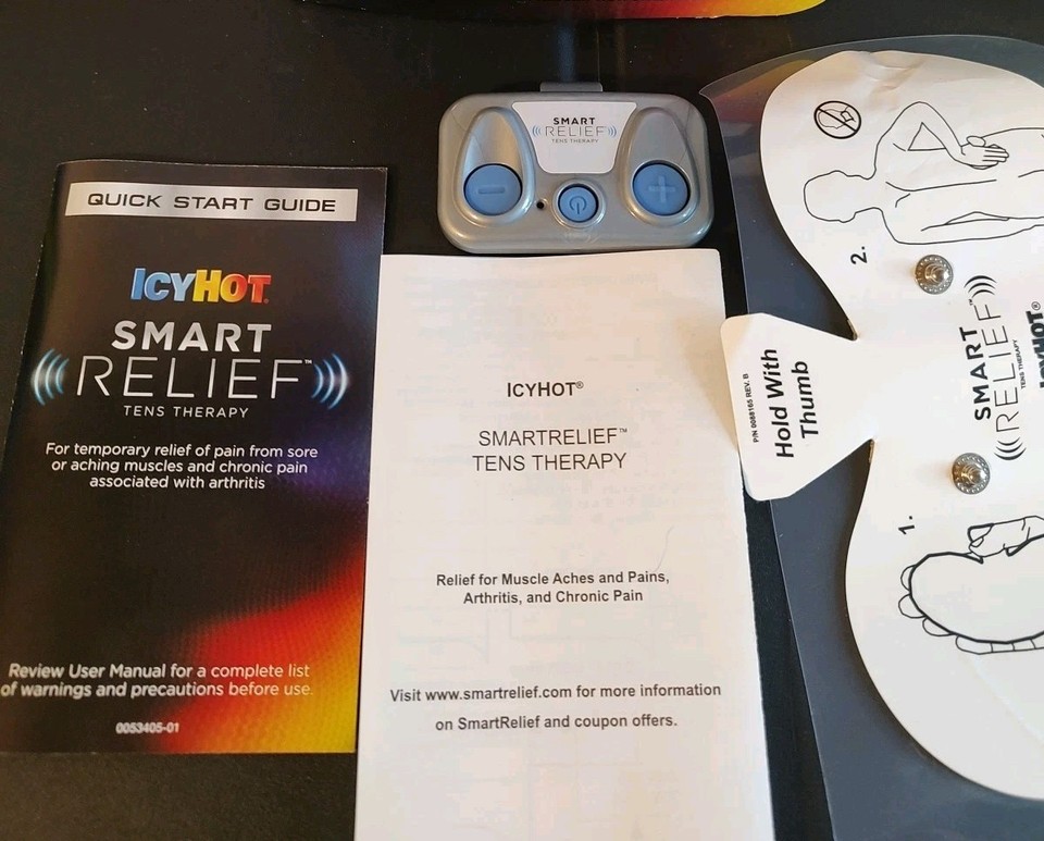 ICY HOT Smart Relief Tens Pain Therapy Back Relief Open Box ...