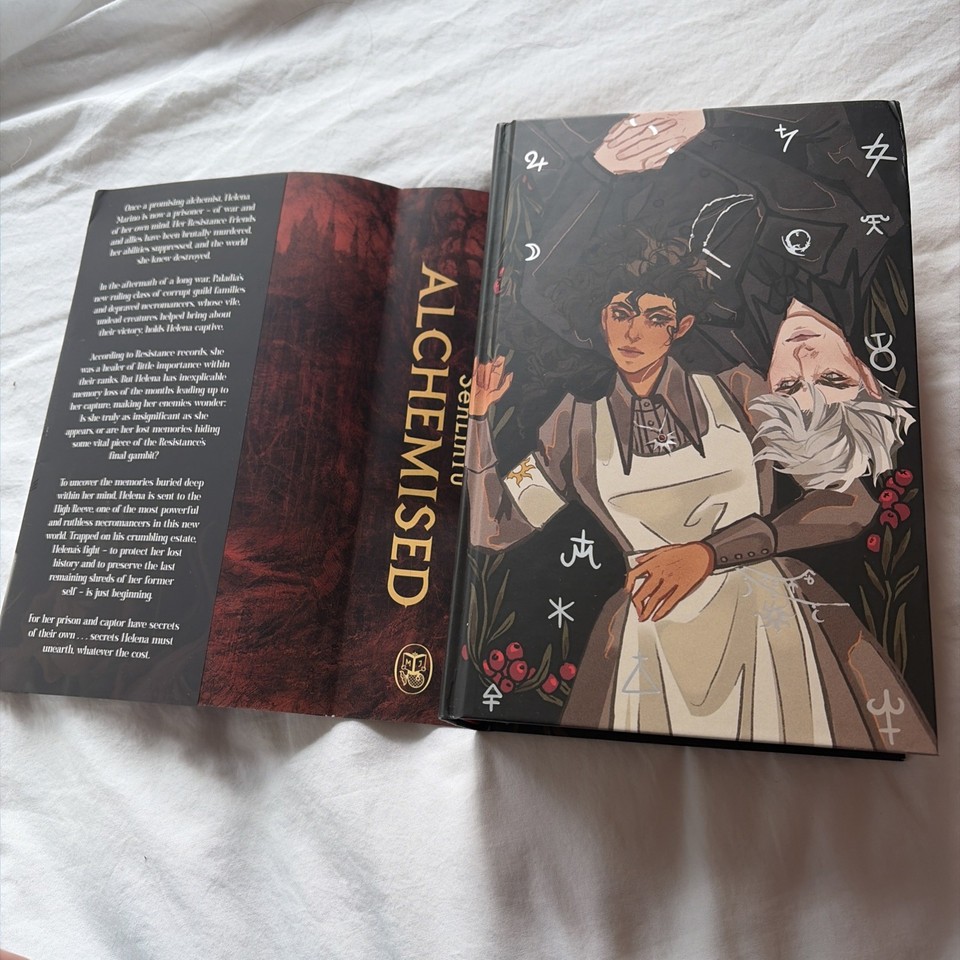 SIGNED Fairyloot Alchemised By SenLinYu September adult Hardback Edges Book New | eBay Australia