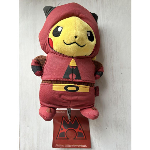 Pokemon Center Original Plush Toy Boss Play Pikachu Team Set of 4-piece ...