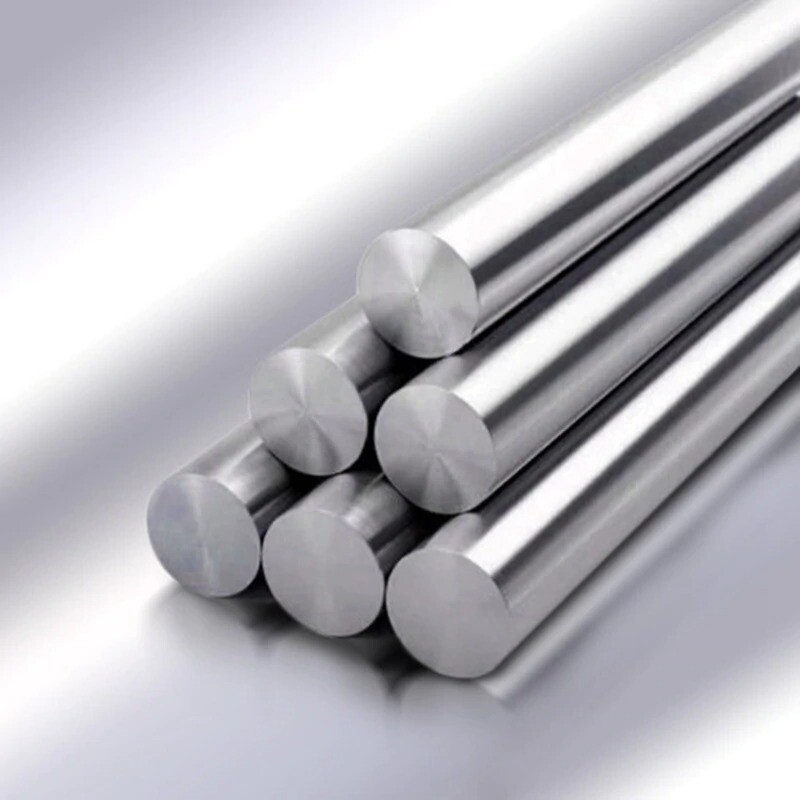 304 Stainless Steel Round Rod Bar Ground Stock Linear 600mm Length 2.5 ...