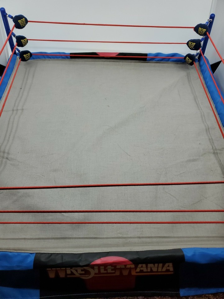 Jakks WWE Official Scale Ring Series #2 - Wrestlemania II USED! | eBay