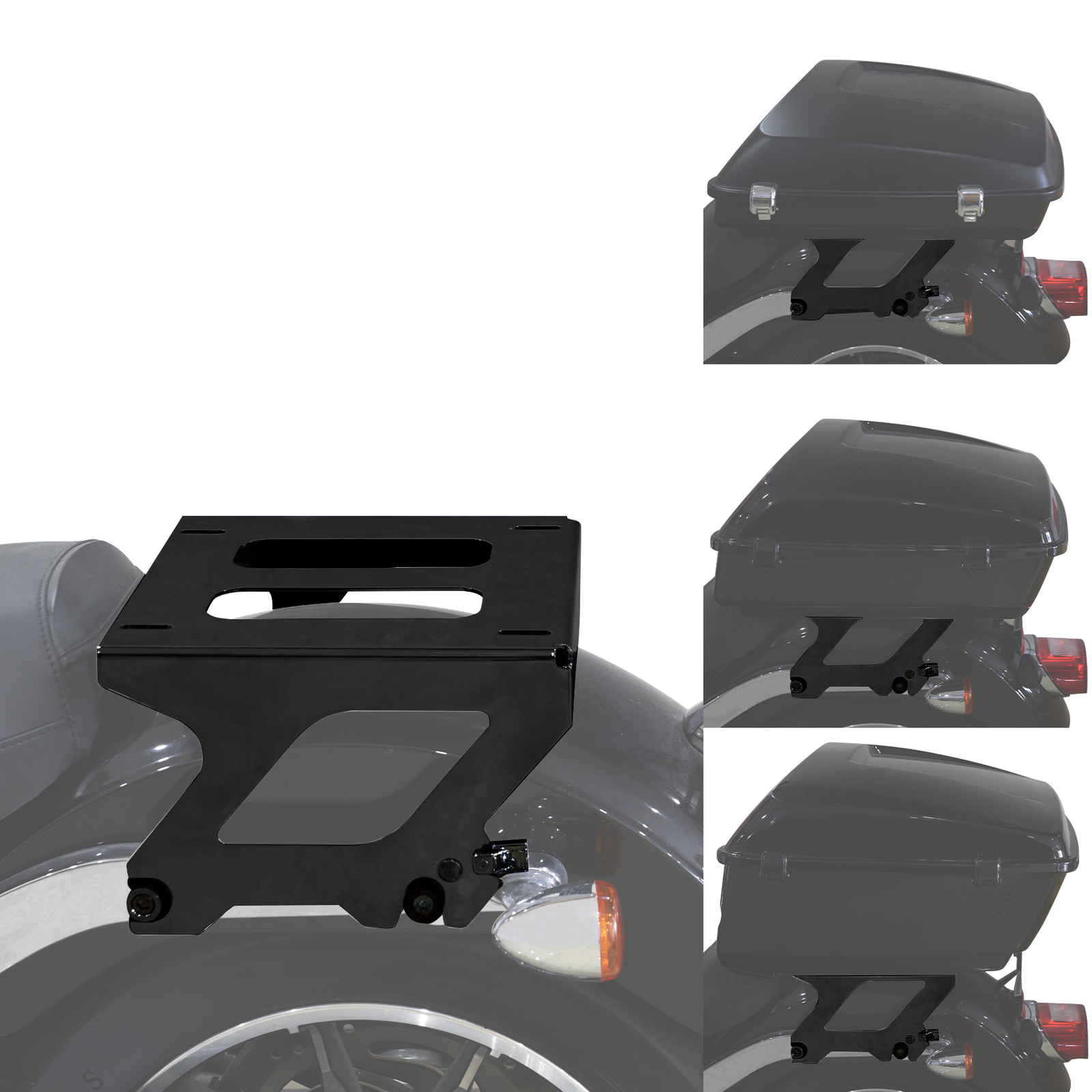 Solo Luggage Mount Rack Fit For Harley Sport Glide FLSB 2018-2025 ...