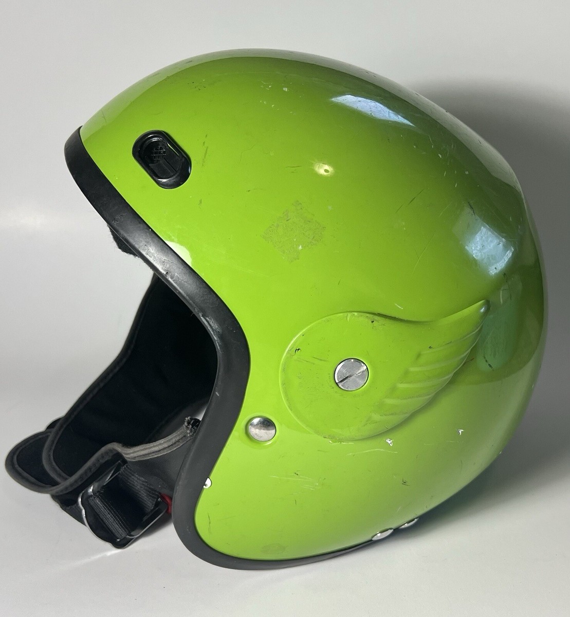 Winged Motorcycle Helmet