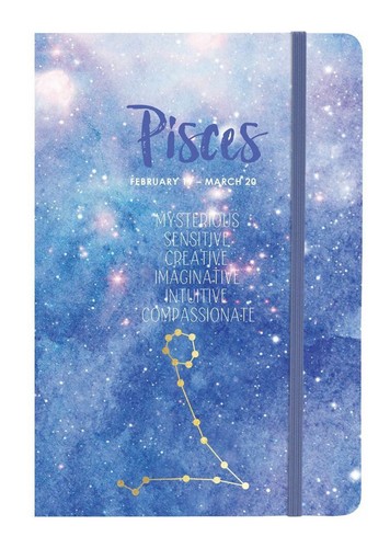 Splosh Pisces Zodiac Horoscope Notebook Notepad Writing Journal Diary ...