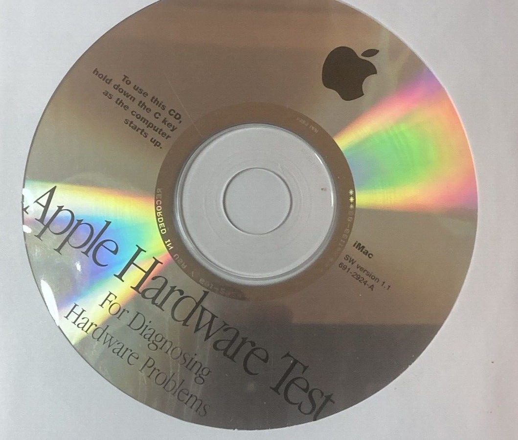 Apple Hardware Test Software CD Disc for iMac SW Version 1.1 | eBay