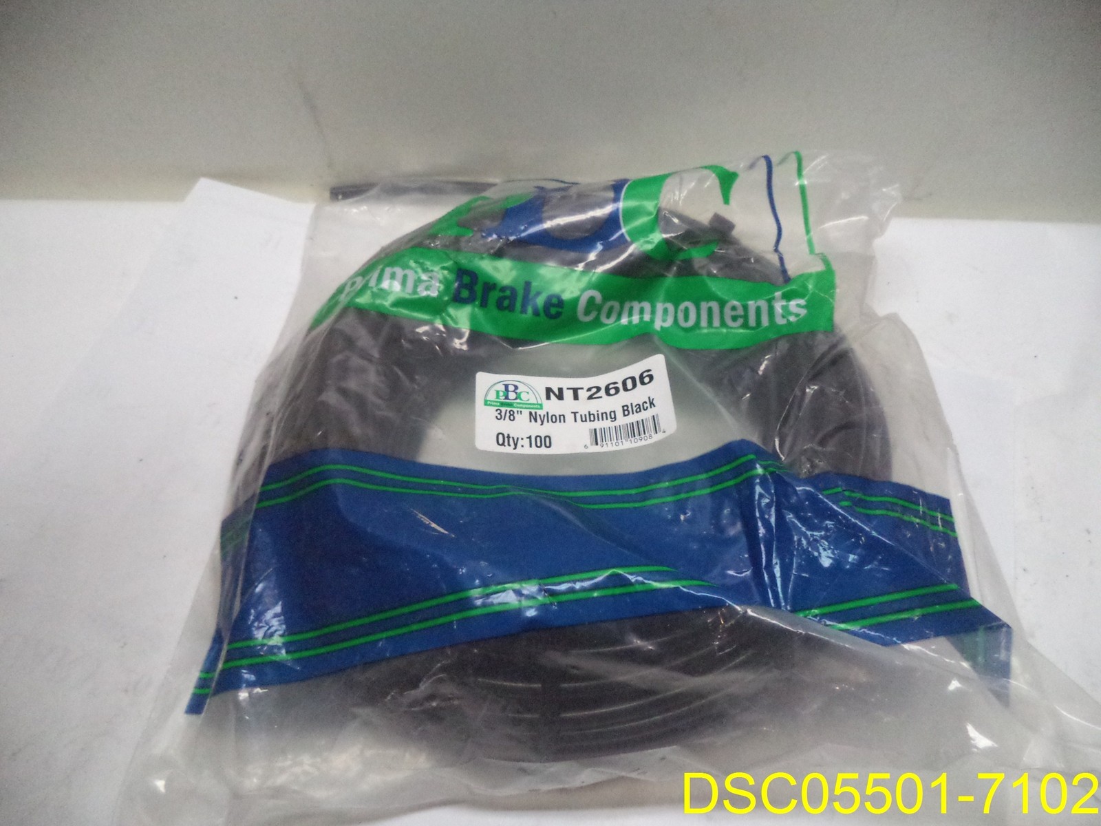 Prima Brake Components Nt2606 3/8in Nylon Black Tubing 100 FT PBC 45p3 ...