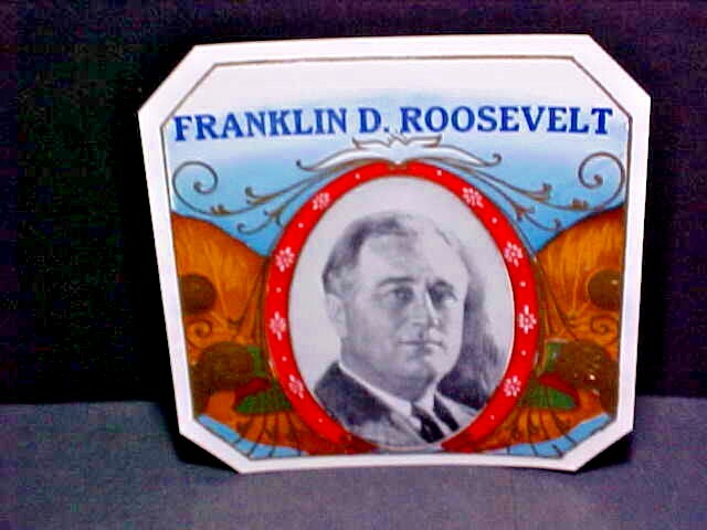 Vintage Cigar Outer Label - FRANKLIN D ROOSEVELT + (5) Cigar Bands | eBay