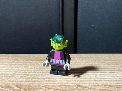 LEGO DC Super Heroes Beast Boy Minifigure Short Legs dim49 | eBay