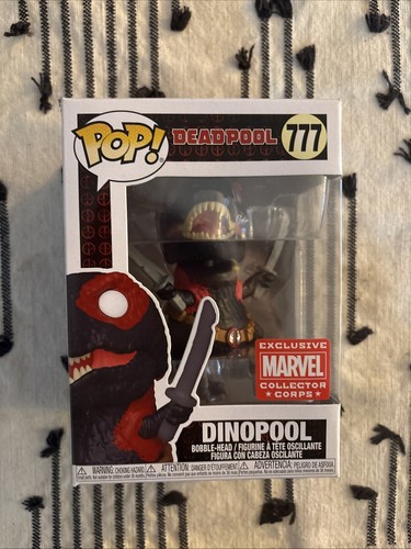 Funko Pop! Dinopool 777 Deadpool Marvel Collector Corps Exclusive ...