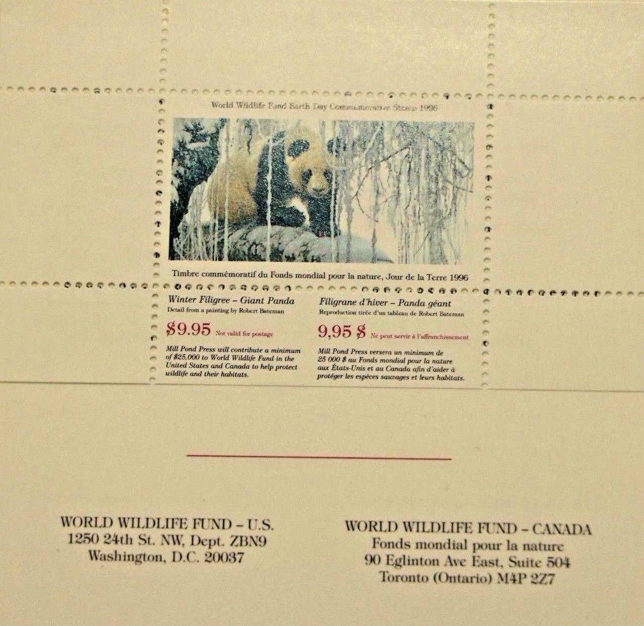 Robert Bateman "Winter Filigree Giant Panda" S/N L/E | eBay