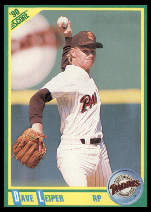 1990 Score #212 Dave Leiper San Diego Padres Baseball Card | eBay