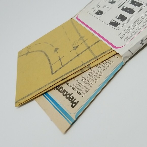 1978 Simplicity Uncut Sewing Pattern # 8352 Pullover Top Skirt and ...