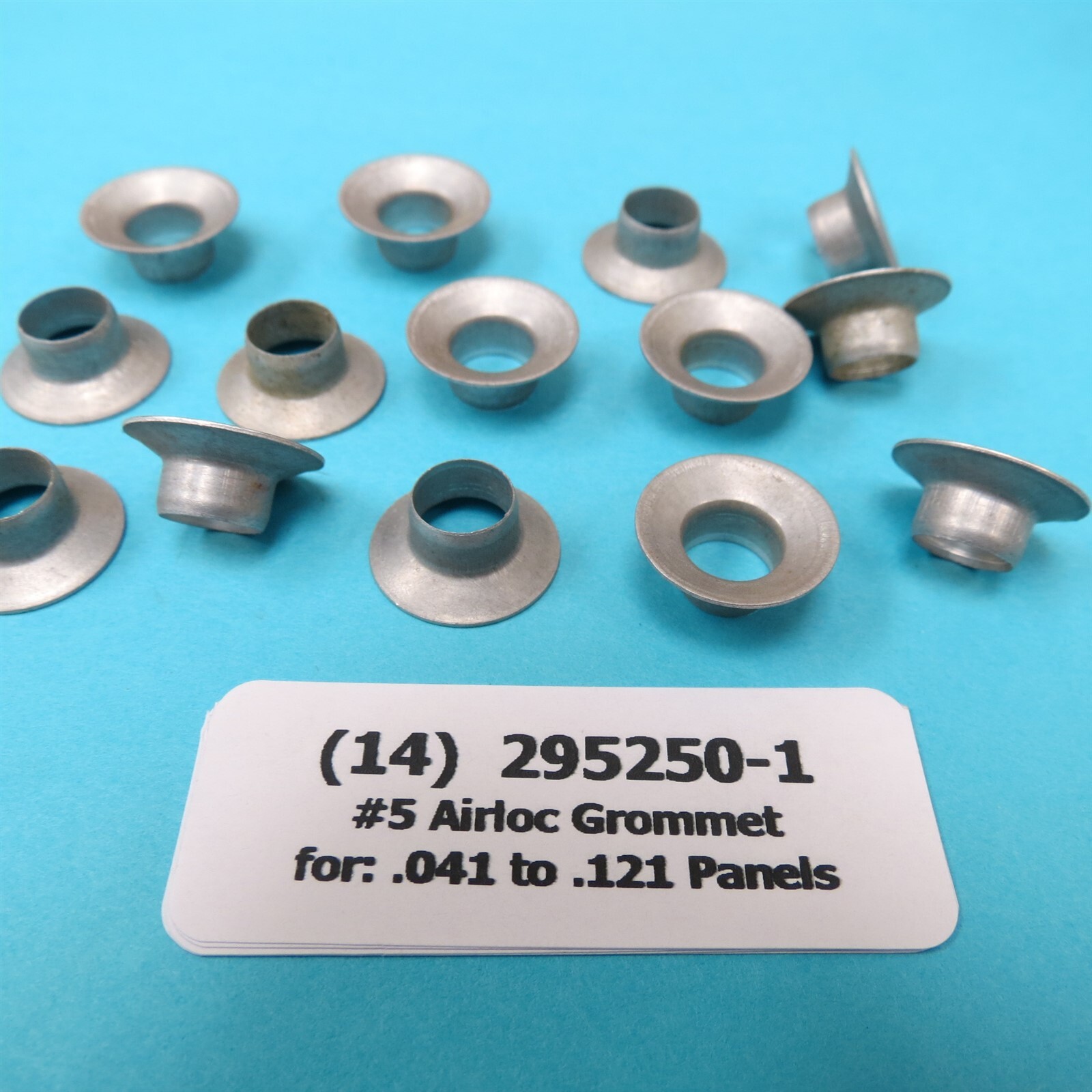 (14) Airloc #5 Series 295250-1 A-Loc Flush Grommets for .041-.121 Panel ...