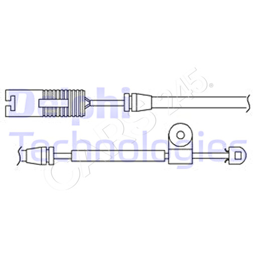 DELPHI Brake Pad Wear Warning Contact Set For BMW X5 E53 00-06 ...