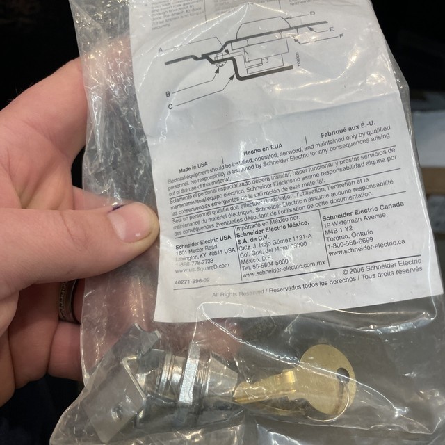 Square D PK6FL QO and Homeline Door Lock Kit for sale online | eBay