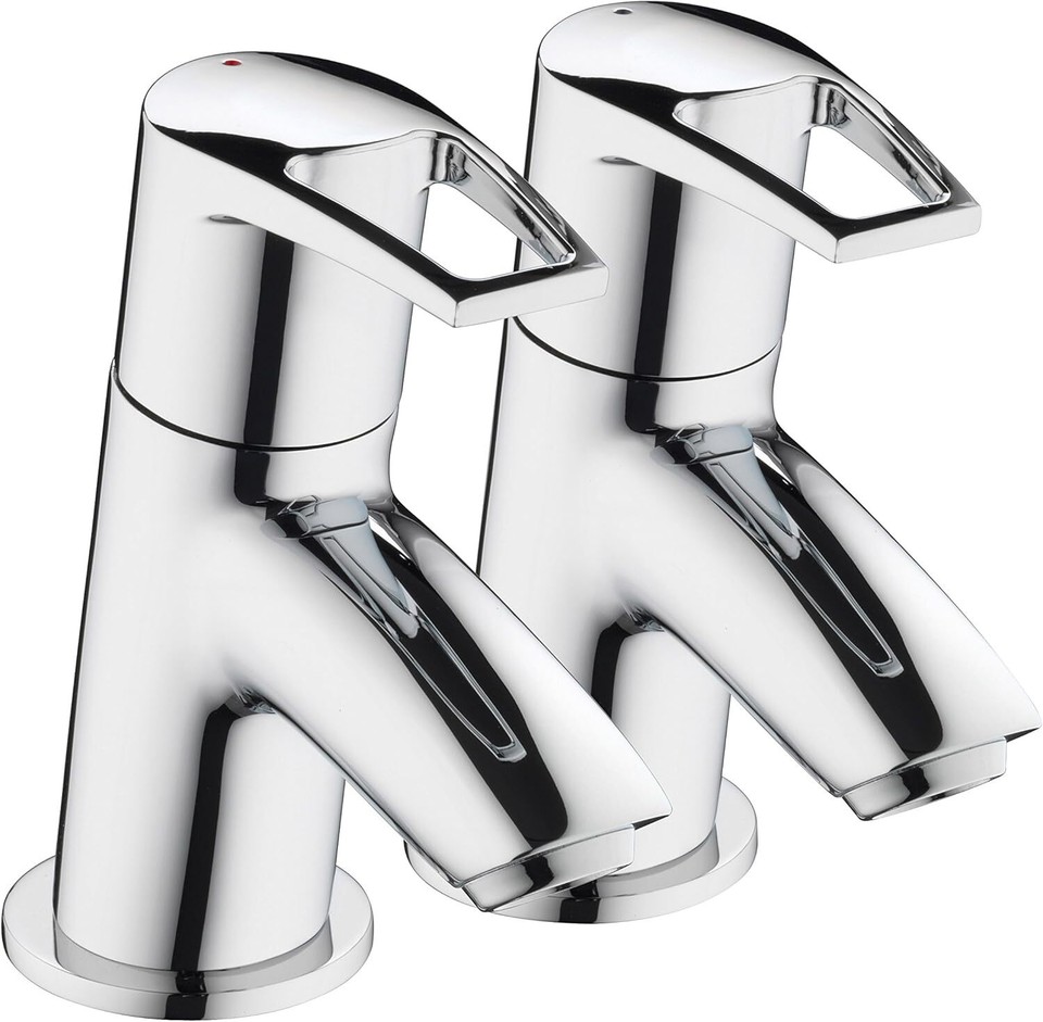 Bristan Smile Chrome Basin & Bath Taps - Modern Bathroom Fixtures 🔥 ...