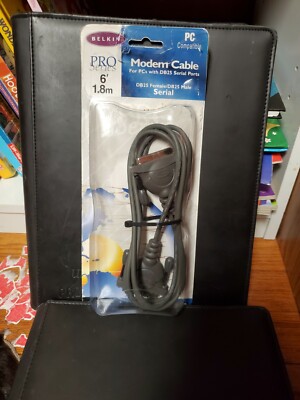 Belkin Pro Series DB25 Male to Female 6 ft F2J088-06 RS-232 pc Modem ...