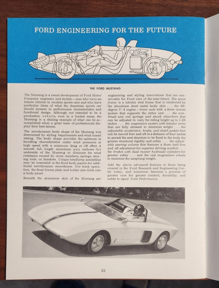 FORD TOTAL PERFORMANCE 1903 - 1963 Vintage Original Racing History 427 ...