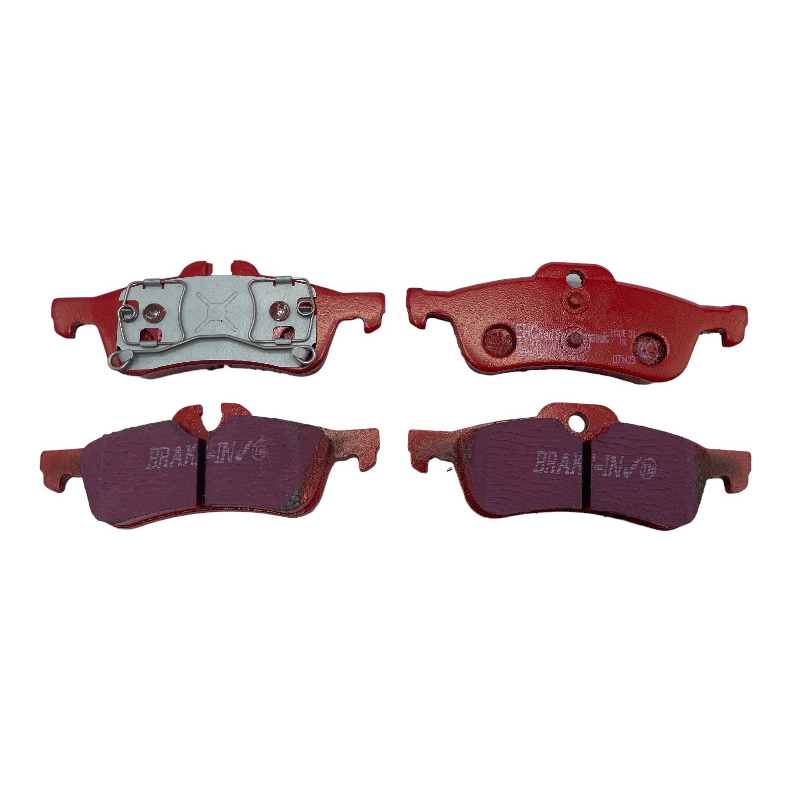 2002 to 2006 MINI Cooper and Cooper S EBC Red Stuff Rear Brake Pads R50 ...
