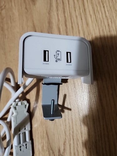 2 Ports USB Phone Charger Socket Charging Station Adapter UK Plug 3A | eBay