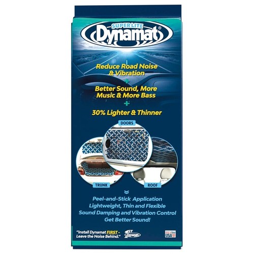Dynamat 10612 Superlite Tri Pack 12 Sq Ft Sound Damping Material ...