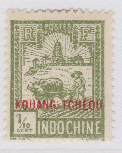 French Kwangchowan Kouang-Tchéou 1927 1/10c MH* A18P54F321 | eBay