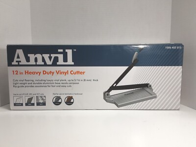 Anvil 12in Heavy Duty Vinyl Cutter LVT/LVP, SPC AND VCT | eBay