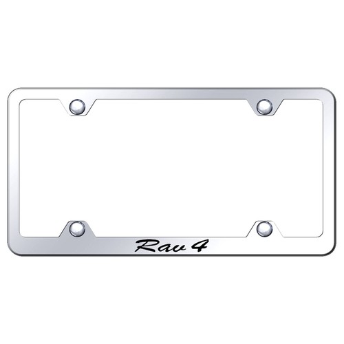 Toyota RAV4 Script Laser Etched Logo Wide Body License Plate Frame ...