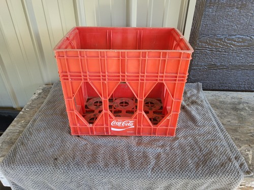 VINTAGE 1980 Coca-Cola Coke Bottle 2-Liter Crate Plastic Stackable | eBay